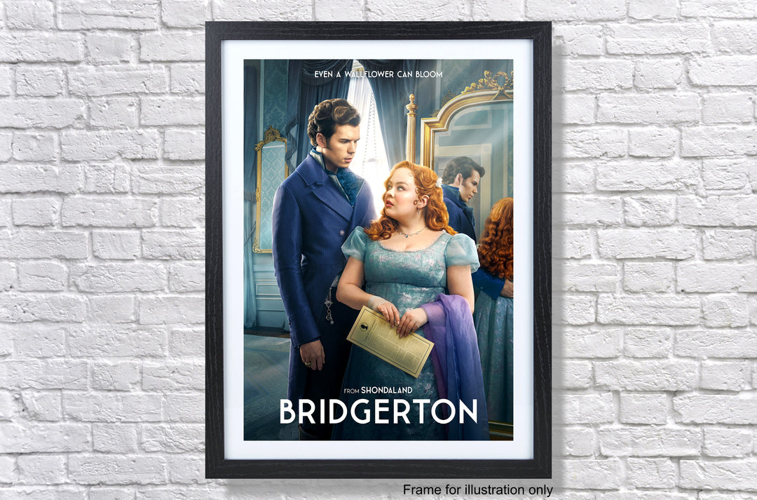 Bridgerton TV Poster – Blackheart Prints