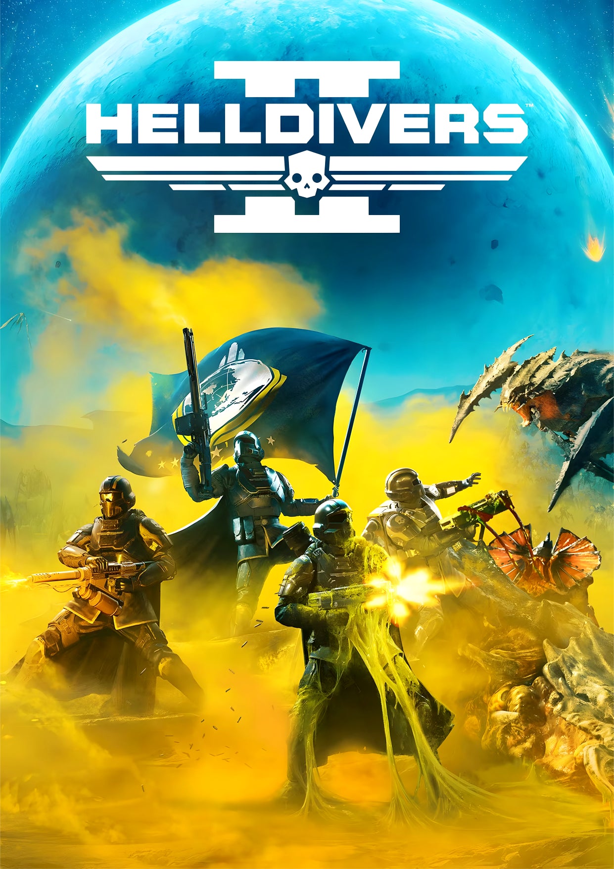 Helldivers 2 Game Poster – Blackheart Prints