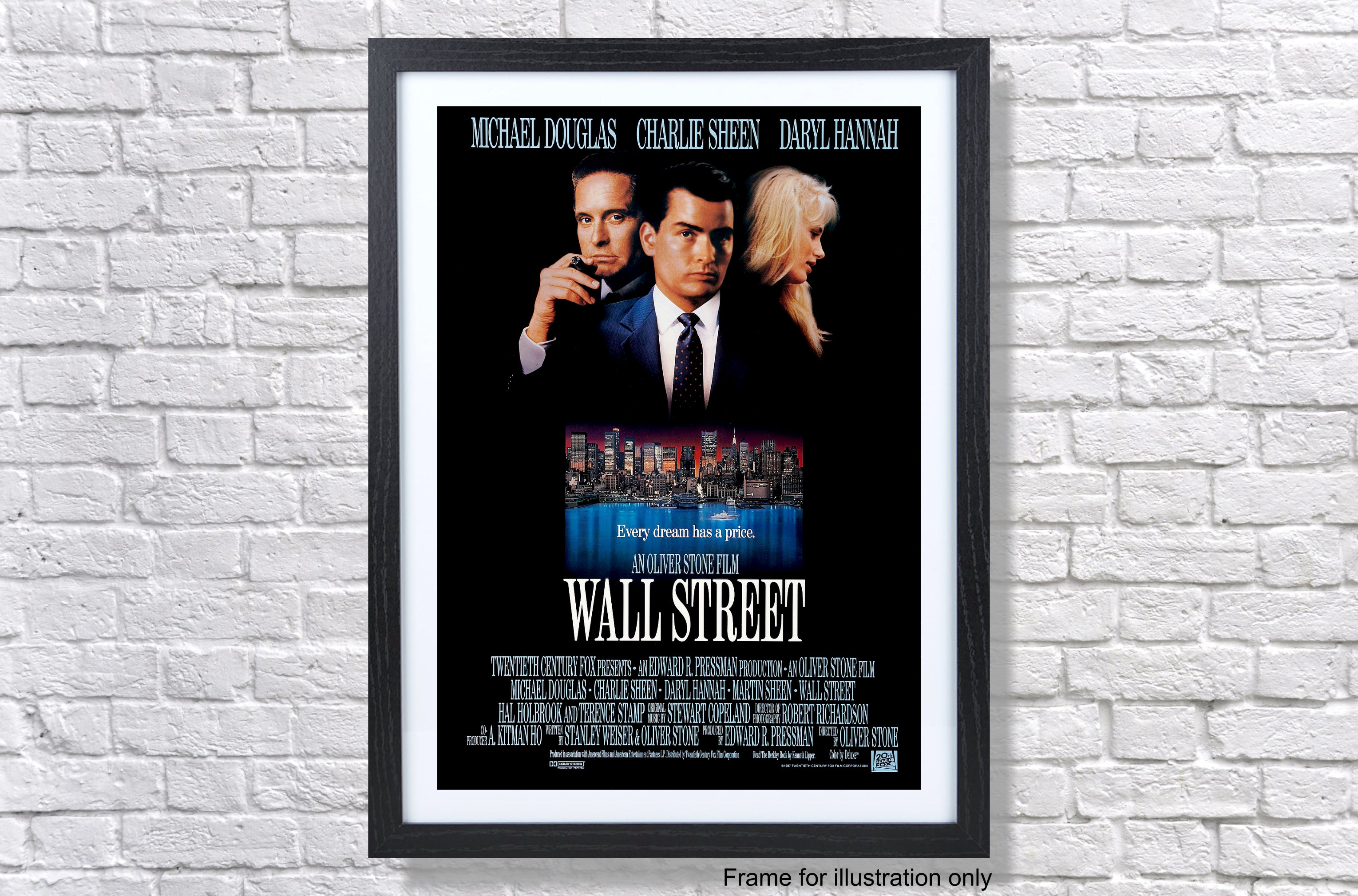 Wall Street 1987 Poster